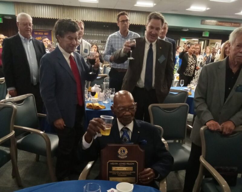 The Melvin Jones Fellowship Award - Downtown San Diego Lions Club